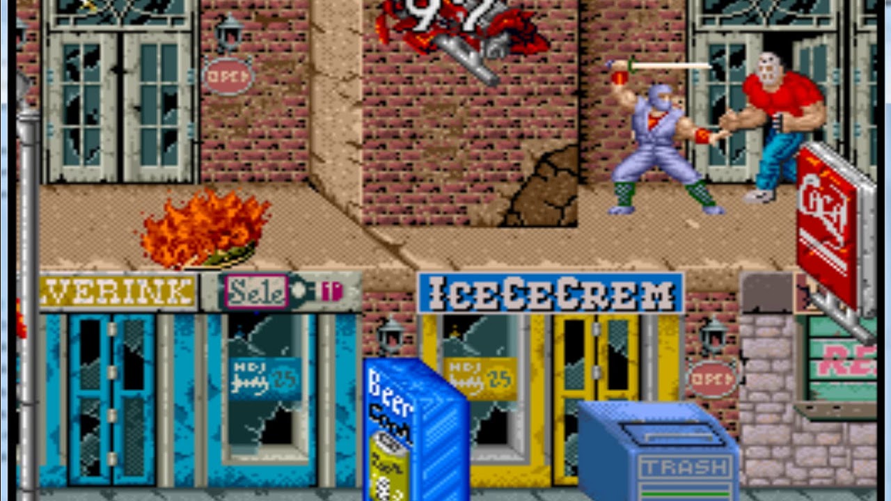 Shadow Warriors - ARCADE - emulador RetroArch 1.7.0 - YouTube