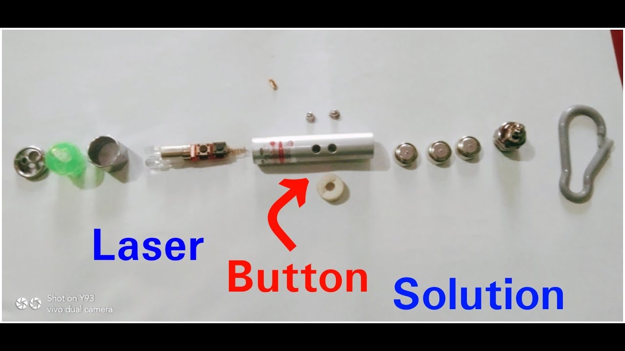 How to Repair laser light Button?| Must watch - YouTube