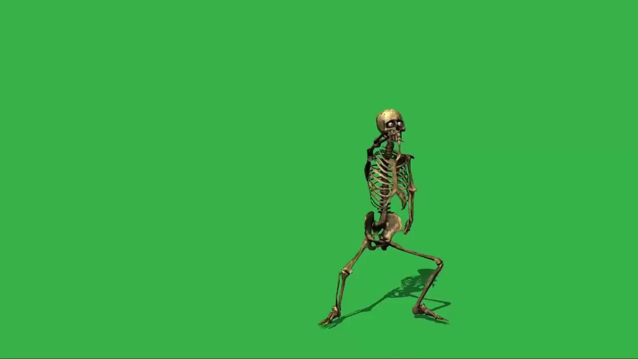 Dancing Skeleton | By HD Green Screen| Download Free | 720p - YouTube