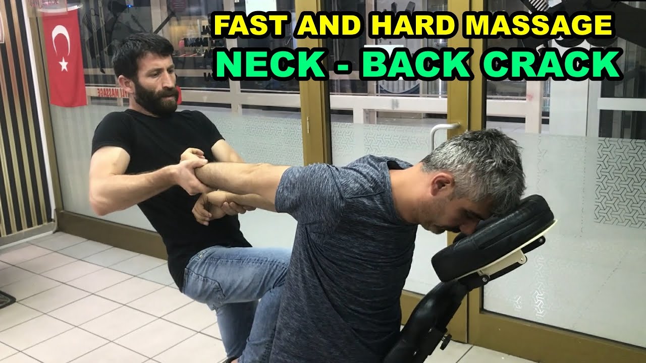 Incredibly Fast Massage From Soner And Neck Back Crack And Asmr Head Ear
