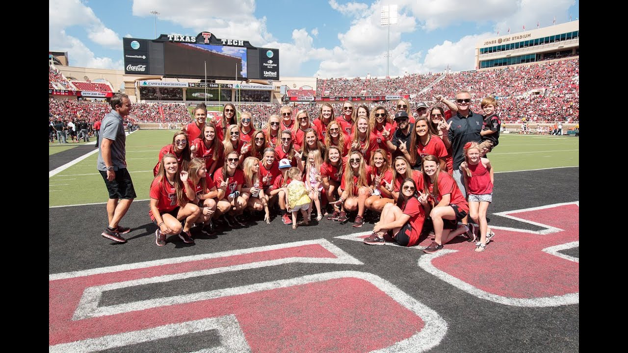Texas Tech Soccer Takes the Field During Football Season-Opener - YouTube