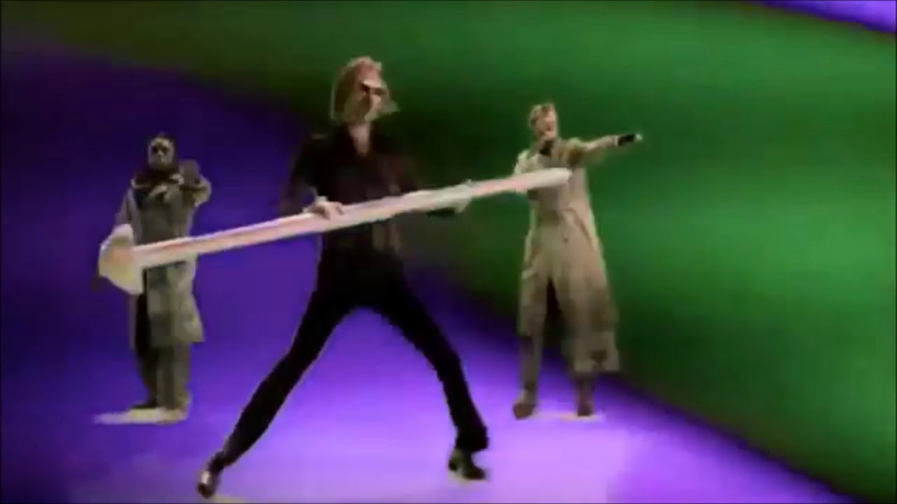 Crowley dances while I play unfitting music - YouTube