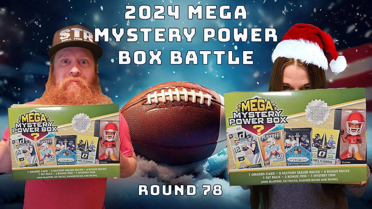 2024 Football Mega Mystery Power Box Battle 78! The Christmas Special ...