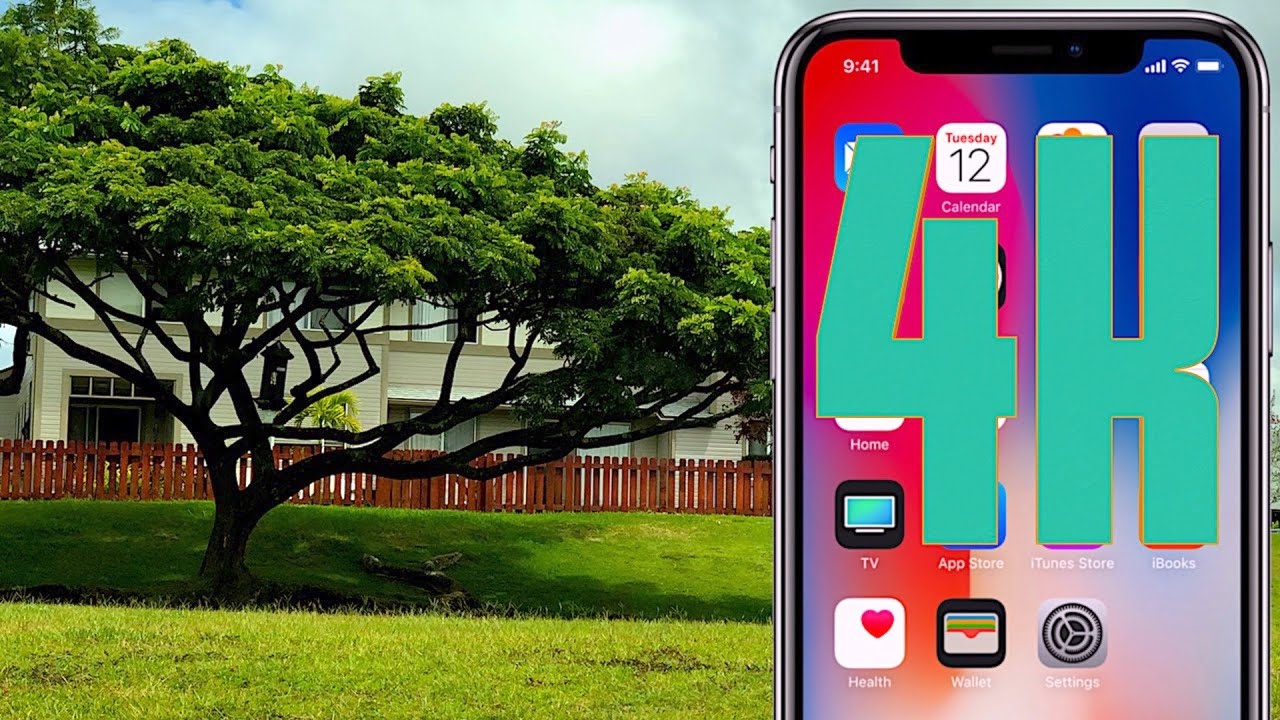 MY FIRST 4K VIDEO! 🎥 - 4K Video Tests (iPhone X) - YouTube
