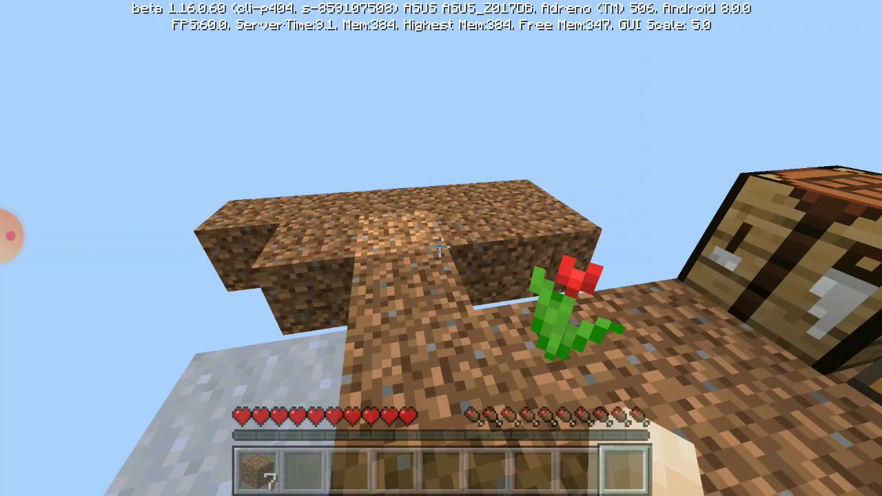 One block skyblock part 1 and playing Minecraft Java edition - YouTube