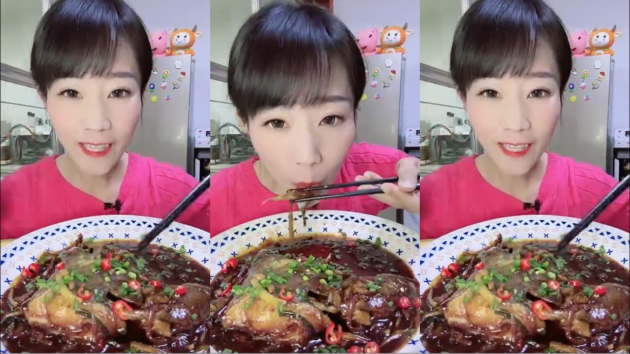 [ASMR MUKBANG] Eating Braised YUMMY Fish! | eating show，real sound ...