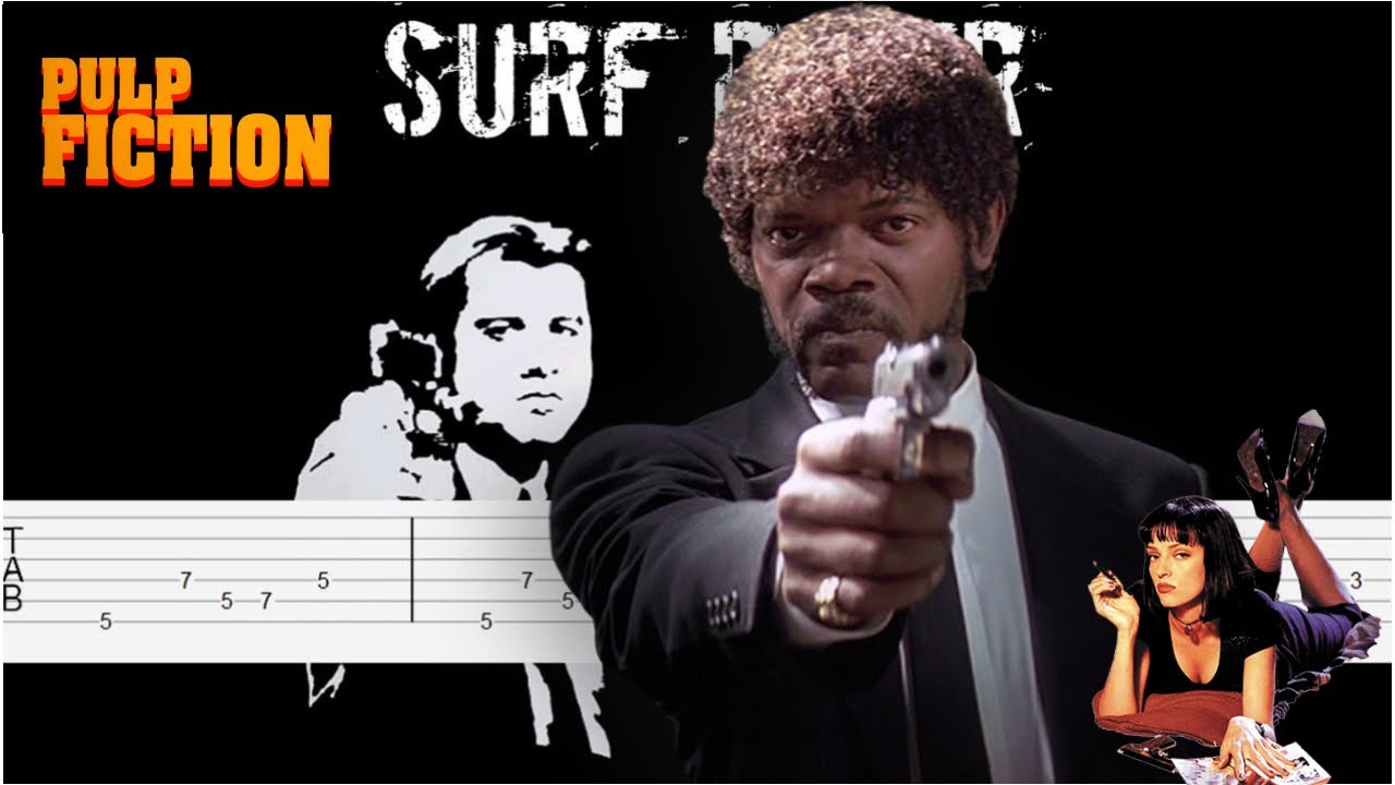 Pulp Fiction Theme: Surf Rider The Lively Ones [Guitar Tabs Tutorial ...