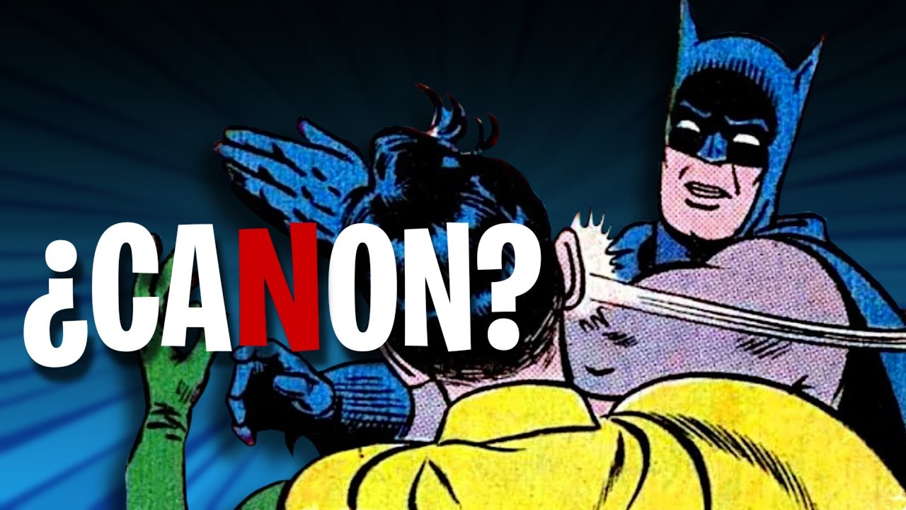¿El Bati-Cachetazo a Robin es Canon? - YouTube