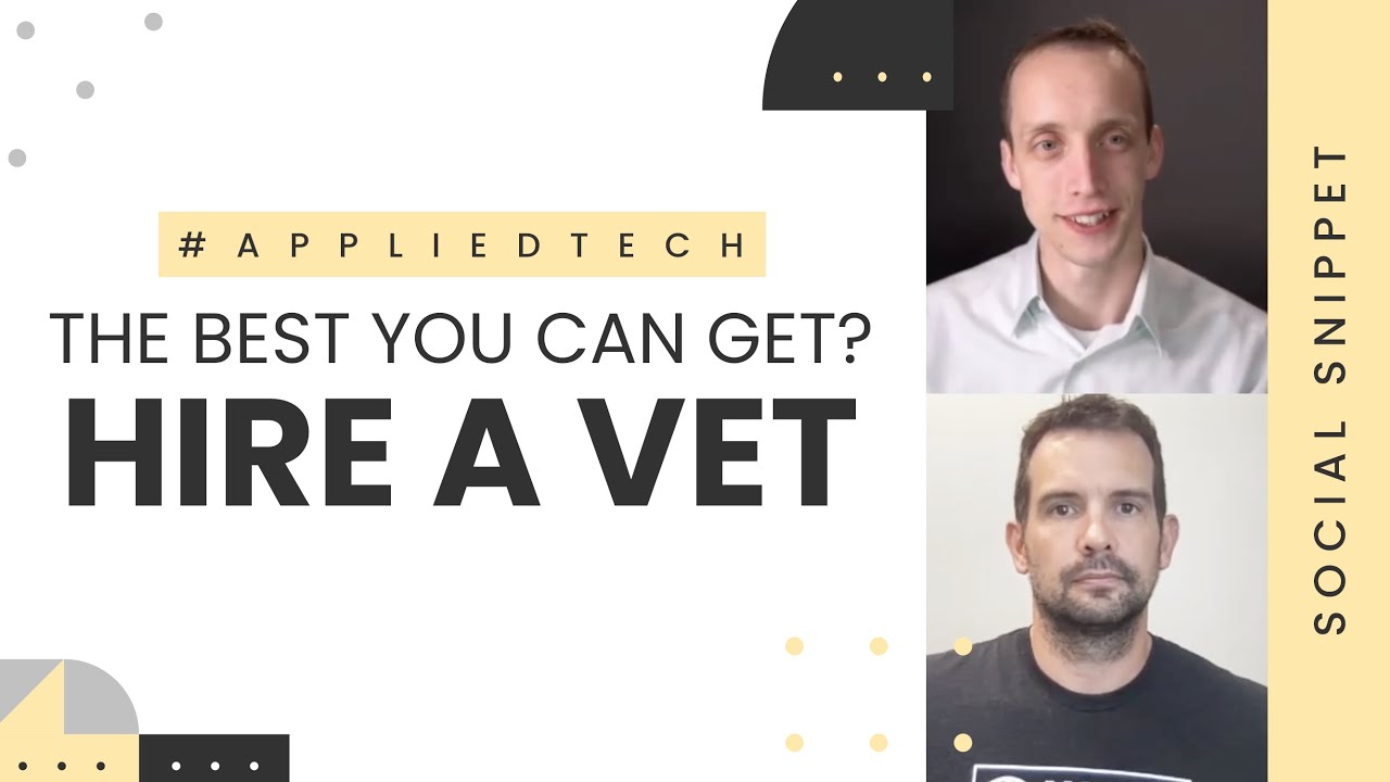The Best You Can Get? Hire a Vet | Mike Lahiff, CEO at ZeroEyes - YouTube