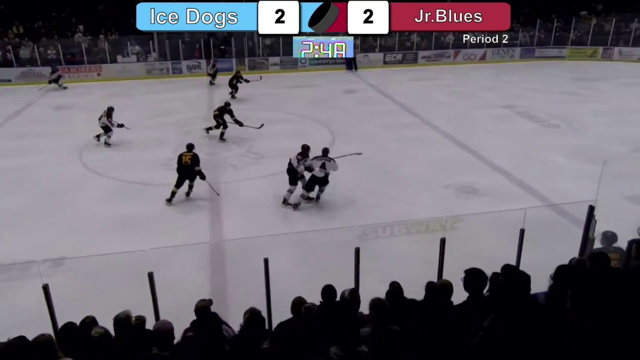 NAHL Springfield Jr. Blues vs Fairbanks 1/11 and 1/12 2019 - YouTube
