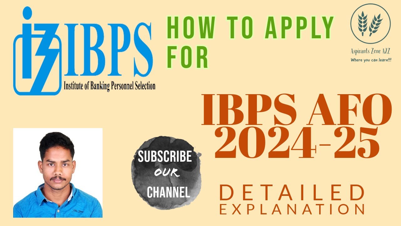 How to apply IBPS SO AFO 2025-2026 Form fill up | Details 📌📌📌|Banking|🔥 ...