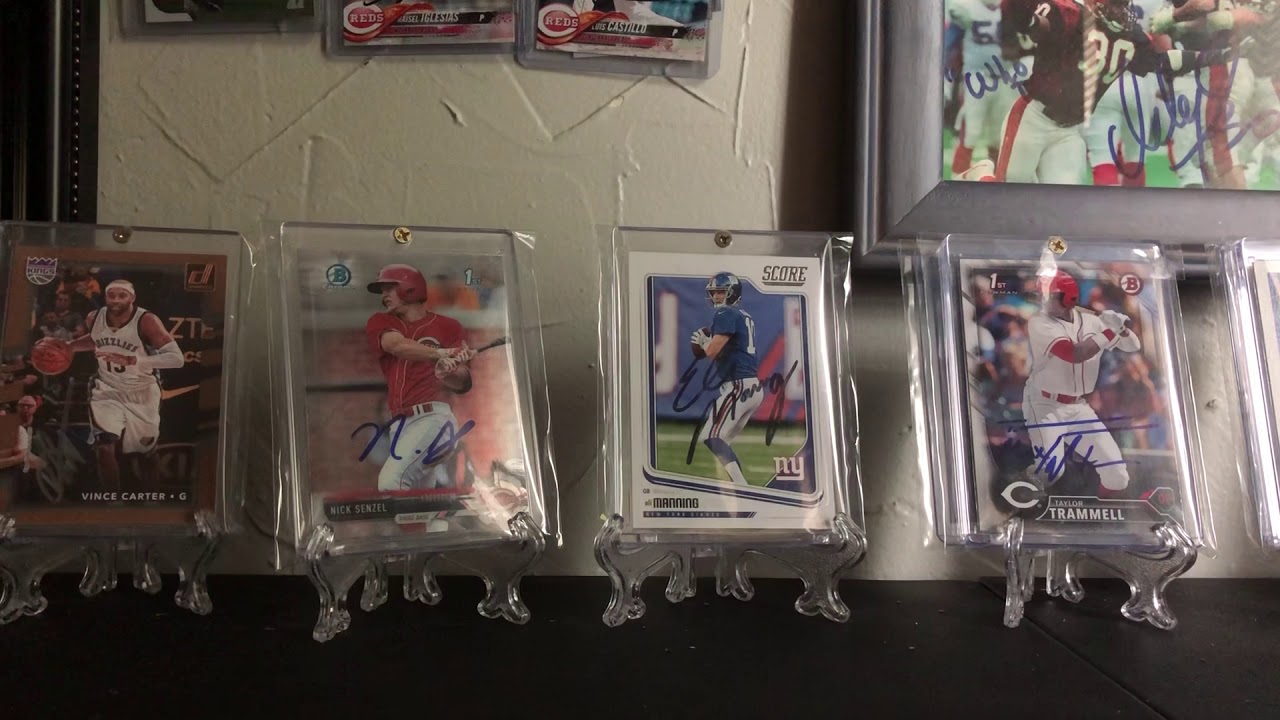 How to remove sharpie off a baseball card - YouTube