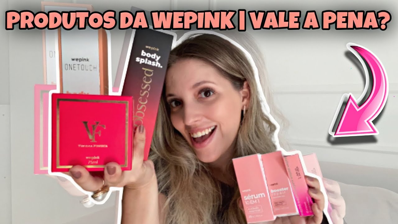 UNBOXING DOS MEUS PRODUTOS DA WEPINK | VIRGÍNIA FONSECA - YouTube