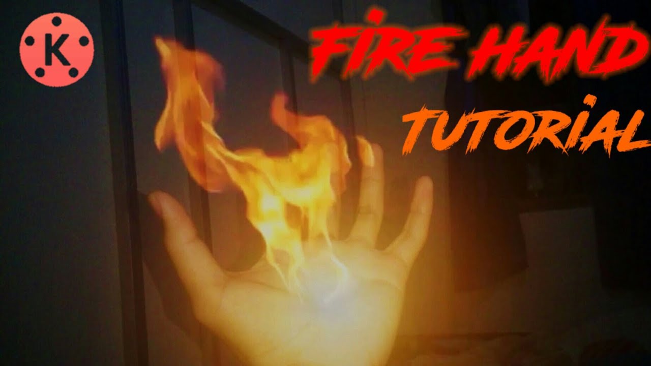 cara membuat VFX TANGAN BERAPI | KINE MASTER - YouTube
