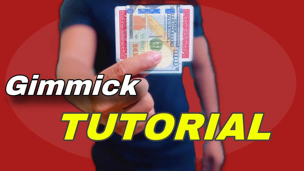 Money Card Magic Gimmick Reveals - YouTube