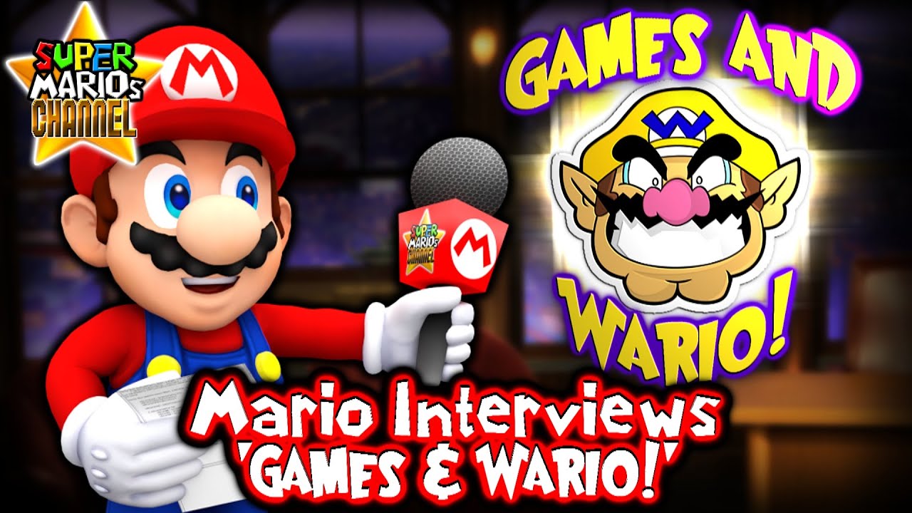 SMC: Mario Interviews Marlon from 'Games and Wario'! - YouTube