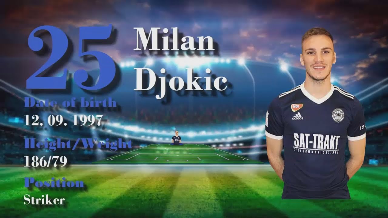 Milan Djokic Striker Highlights 202021 - YouTube