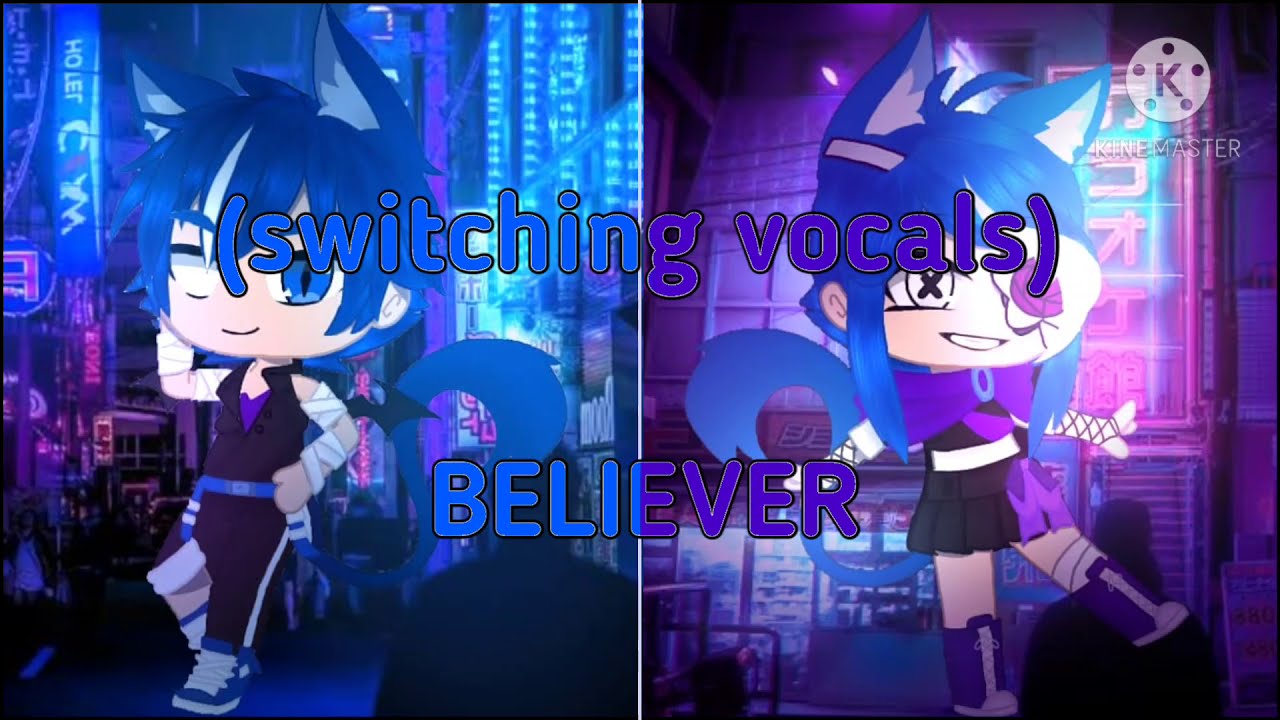 Nightcore - Believer || lyrics (switching vocals) - YouTube
