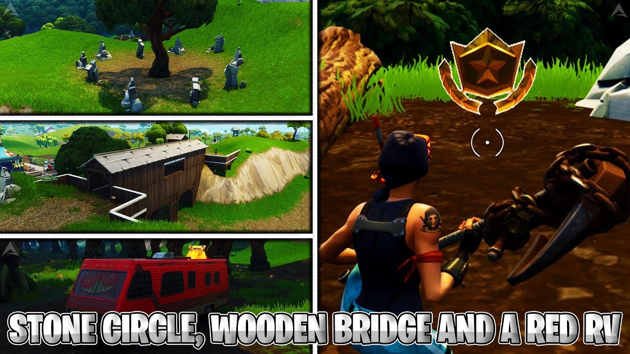 SEARCH BETWEEN A STONE CIRCLE, WOODEN BRIDGE AND A RED RV! - WEEK 10 ...