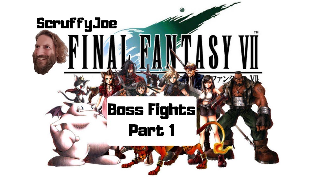 Final Fantasy 7 - Boss Fights 1 - 4 - YouTube