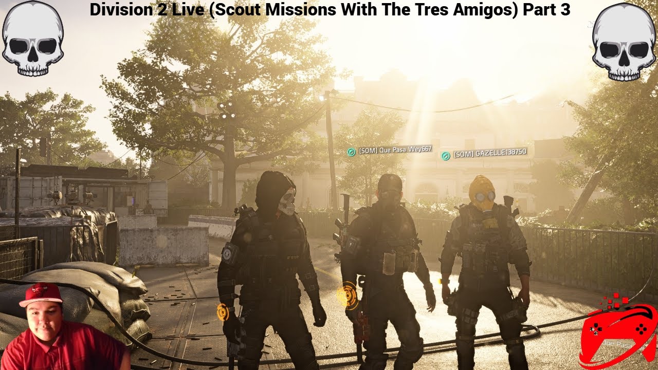 Division 2 Live (Scout Missions With Tres Amigos) Part 3 - YouTube