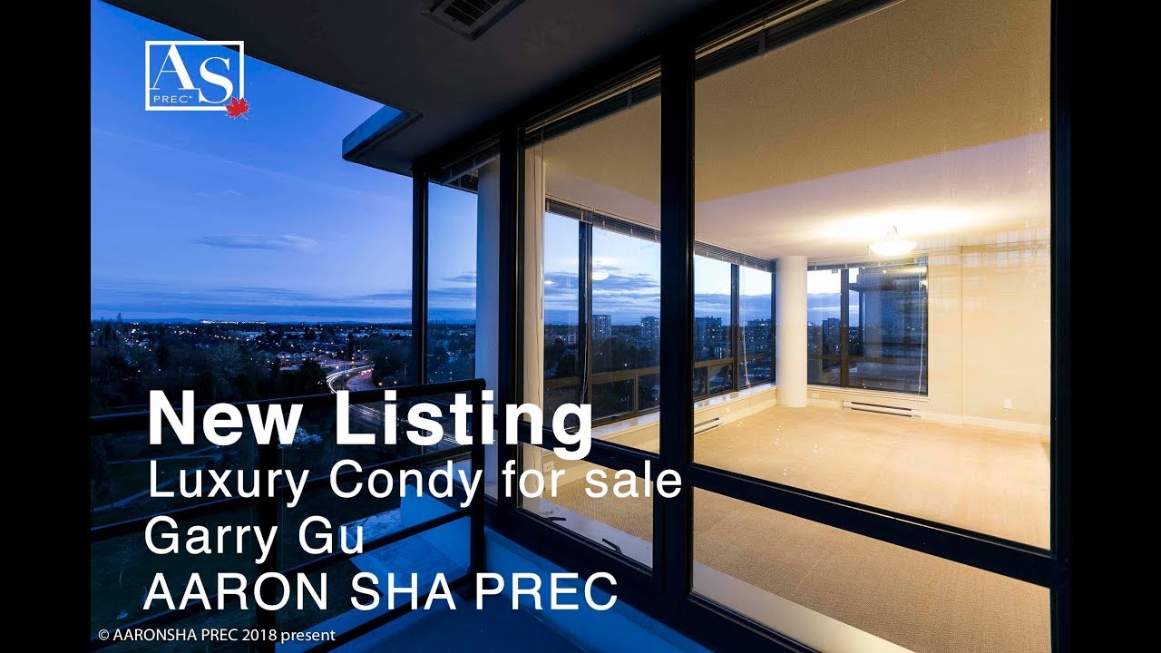 1508-9188 Cook Rd Richmond-AARON SHA PREC luxury condo for sale - YouTube