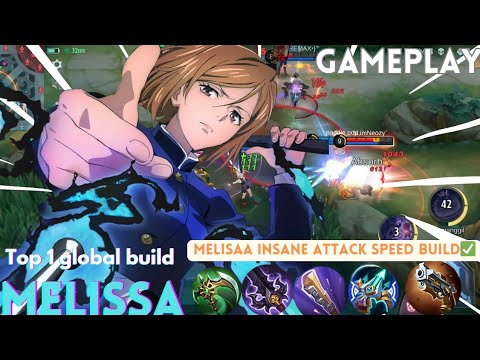 MUDAH BANGET! CARA MAIN MELISSA BAGI PEMULA! MELISSA FULL ATTACK SPEED ...