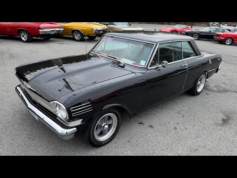 Test Drive 1962 Chevrolet II Nova 4 Speed SOLD $22,900 Maple Motors #2913