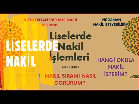 LİSE NAKİL İŞLEMLERİ ŞARTLAR NELER? 500 den fazla yorum.#9sınıf nakil süresi@yilmazgamer_crash