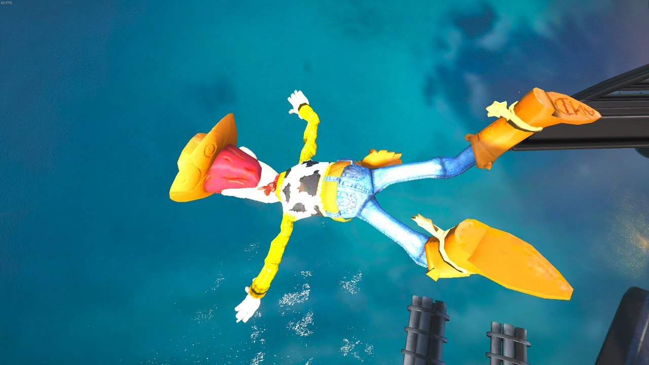 GTA 5 Water Ragdolls WOODY | Jumps/Fails vol.5 (Euphoria physics Funny ...