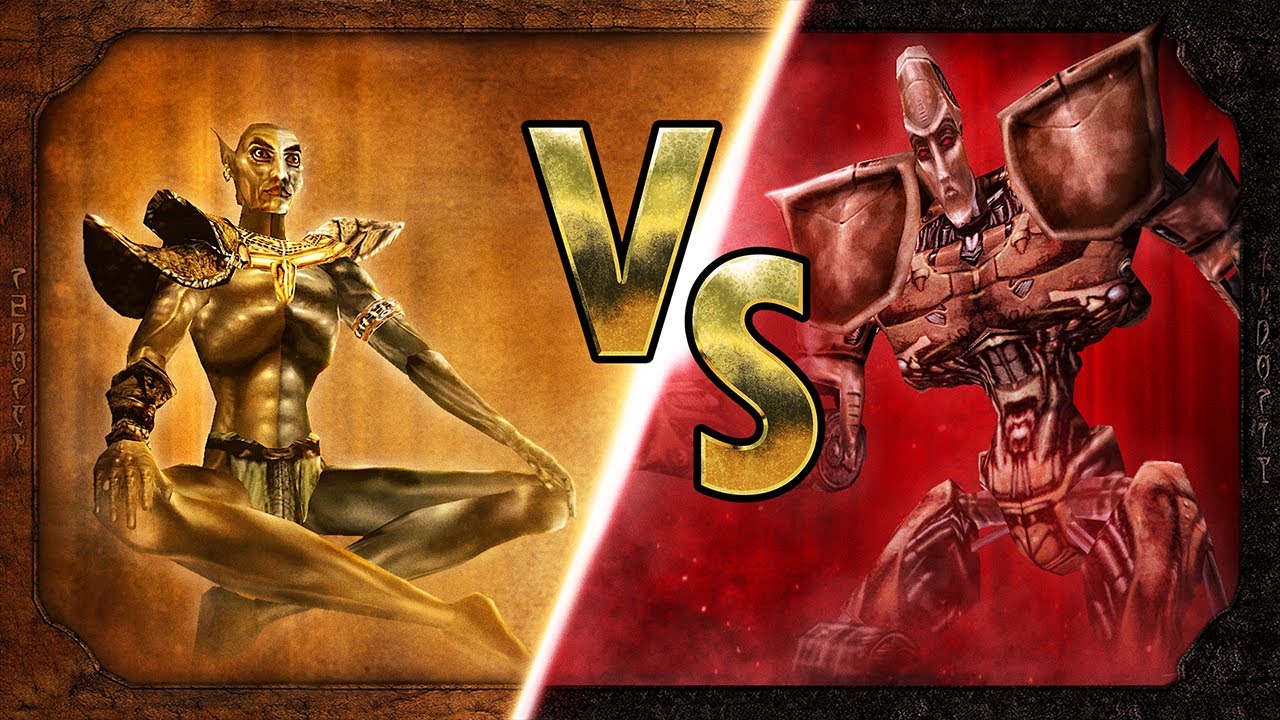 Vivec vs Tribunal Bosses | Morrowind NPC Battle - YouTube