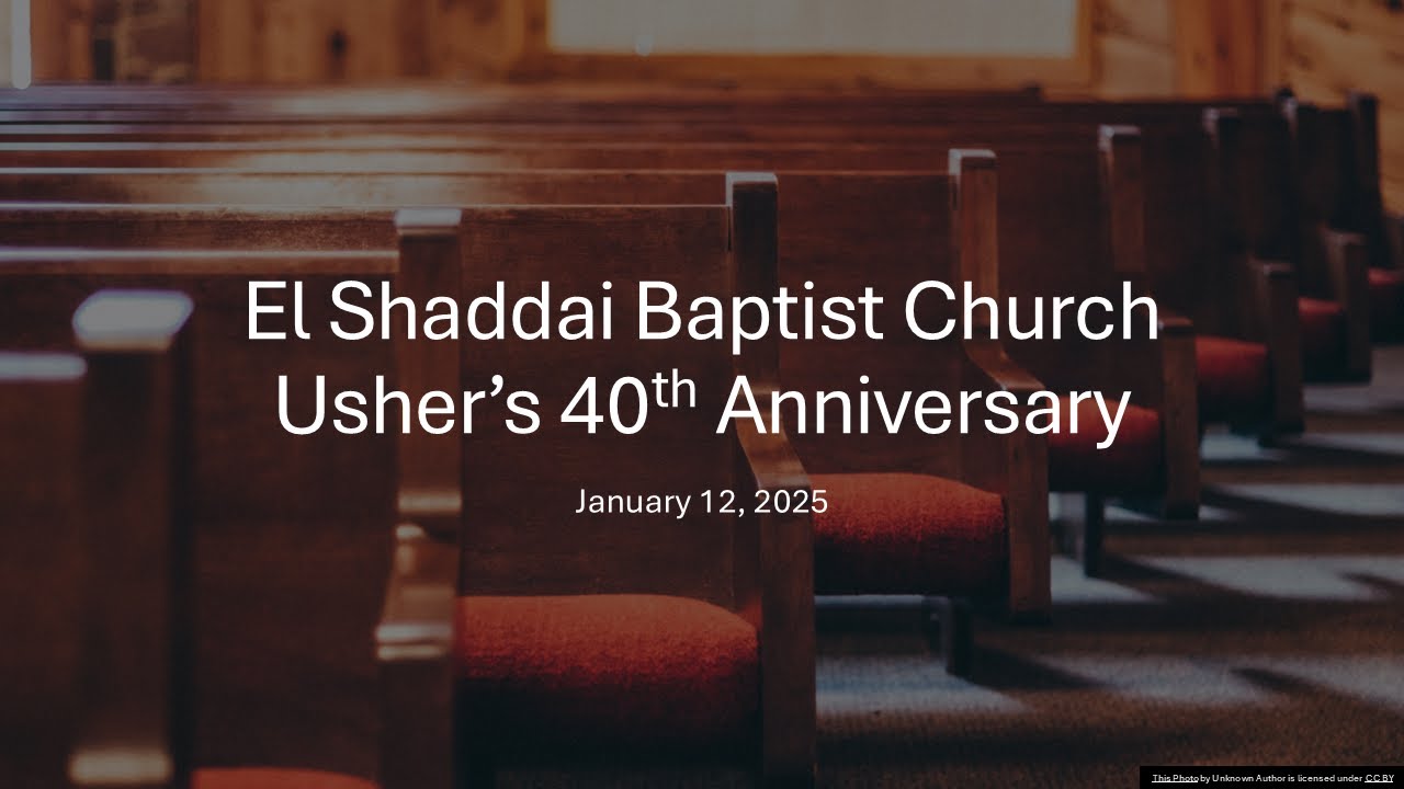 Usher's Anniversary Service - YouTube