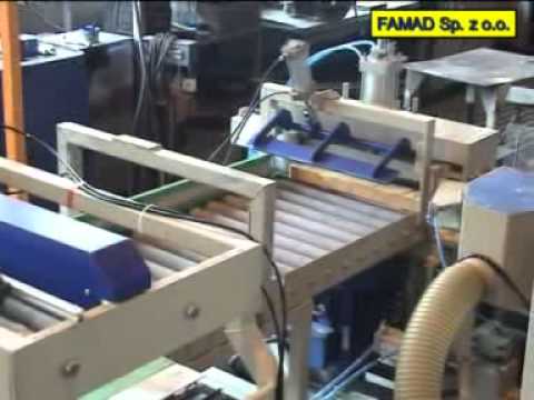 FAMAD - PDFD-I - Linia do łączenia elementów drewnianych na długość ...