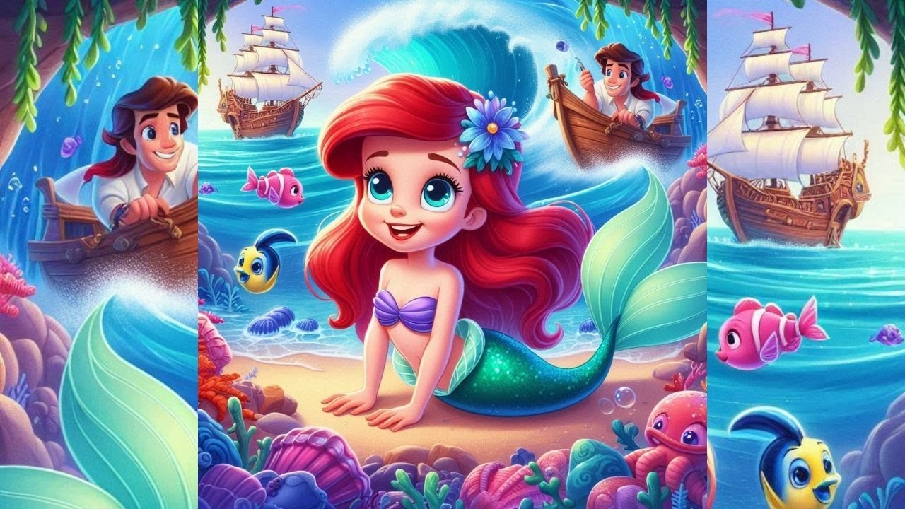 The Little Mermaid’s Magical Discovery – Ariel’s Ocean Journey # ...