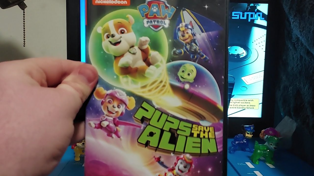 Opening/Menu Walkthrough Of Paw Patrol: Pups Save The Alien DVD From ...