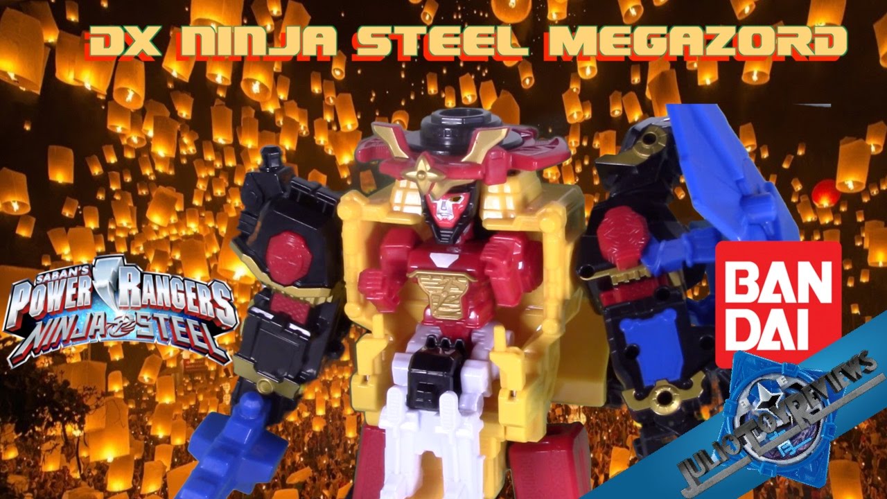 Power Rangers Ninja Steel DX Ninja Steel Megazord Review ...
