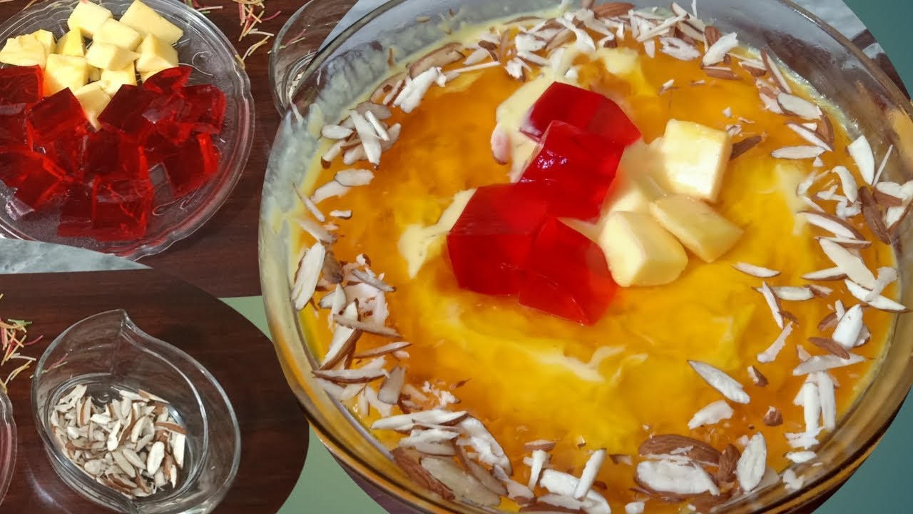 Custard Seviyan Dessert Recipe for Eid-Custard Vermecillie Recipe ...