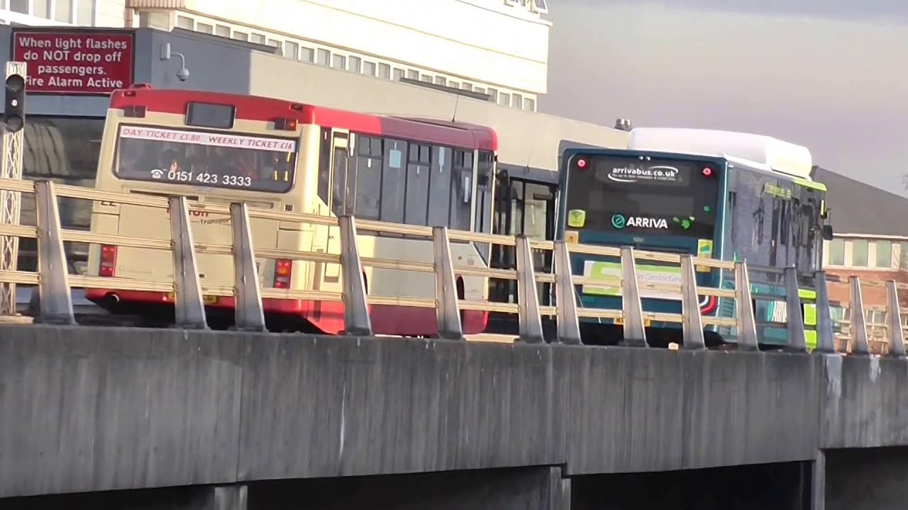 ARRIVA MAN GAS BUS 5001 RUNCORN BUSWAY - YouTube