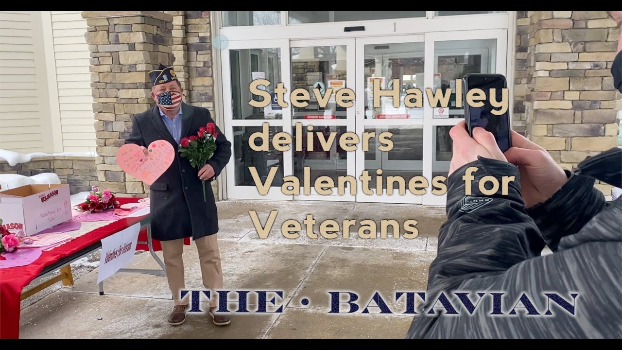 Assemblyman Steve Hawley delivers Valentine's Day Cards to veterans ...