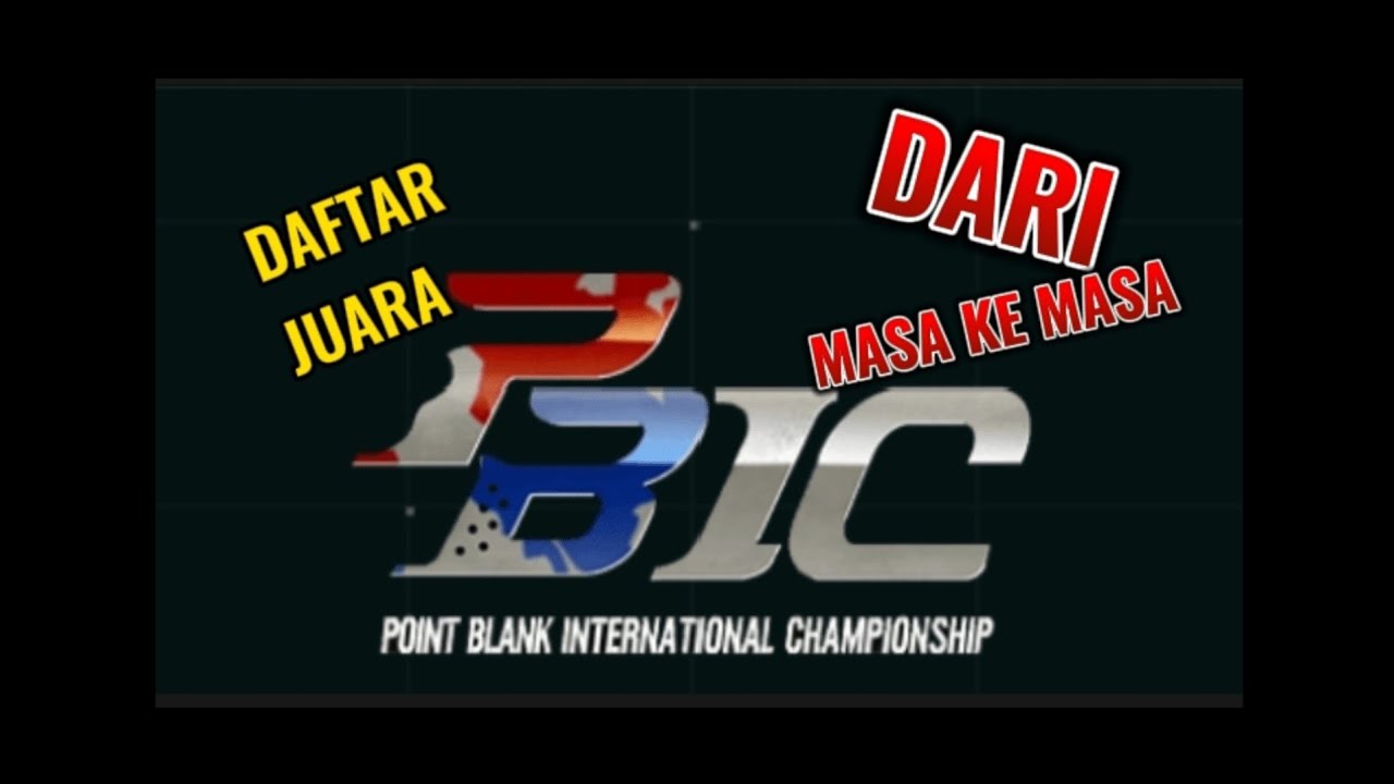 Daftar Juara PBIC Dari 2011 sampai 2023 - YouTube