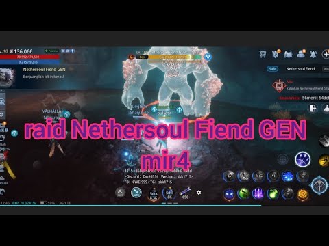 Raid Nethersoul Fiend GEN Mir4 - YouTube