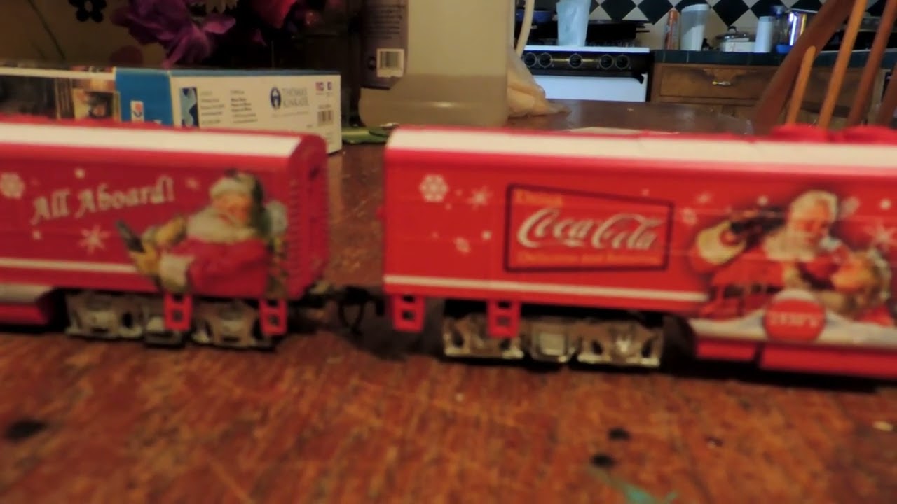 the coca cola throughout the years b unit classic train car - YouTube