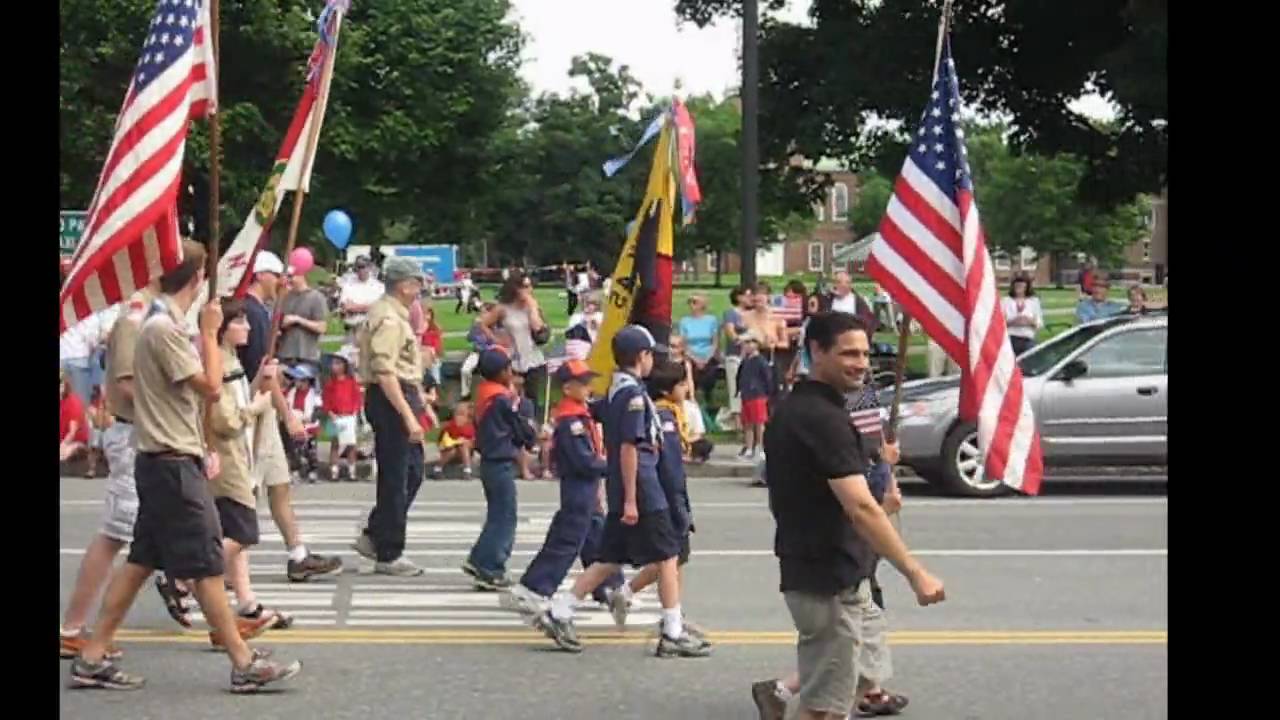 Cub Scouts Hanover, NH Independence Day Parade - YouTube