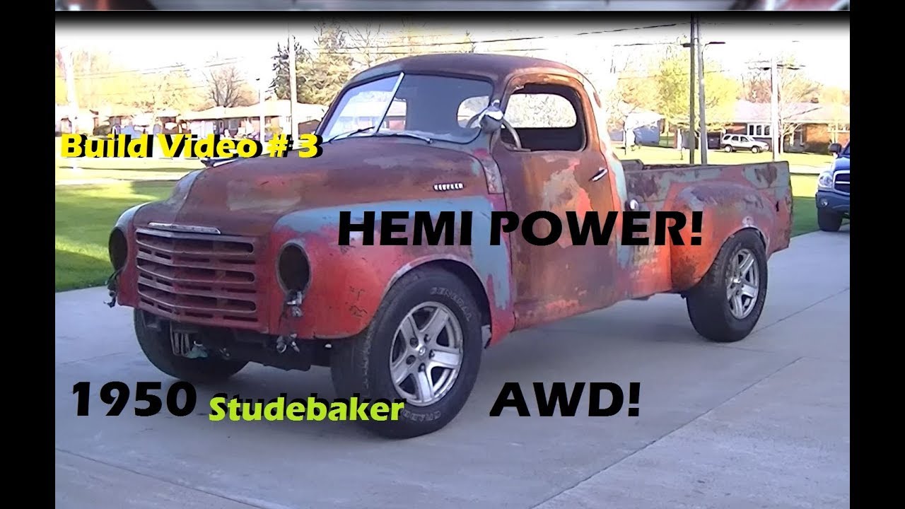 1950 Pickup Goes HEMI & AWD? YES! Nearing Completion! - YouTube