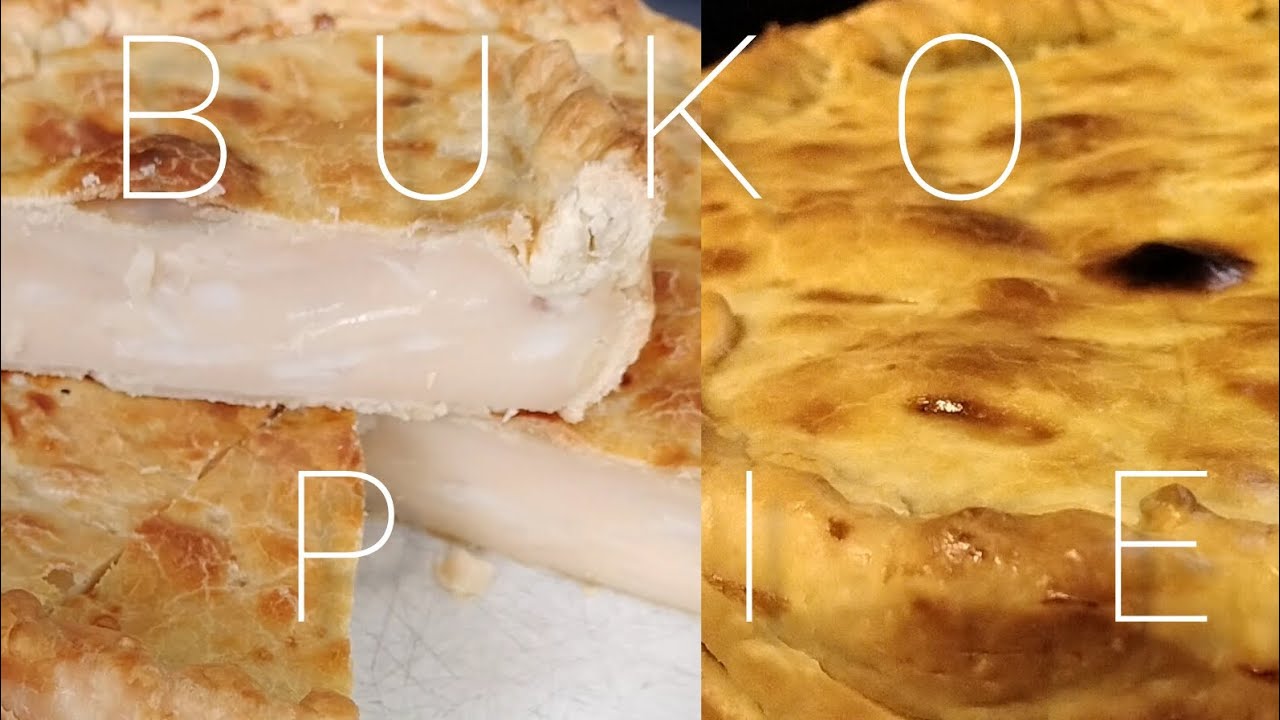 Let's Bake BUKO PIE II FILIPINO COCONUT PIE II HOMEMADE - YouTube
