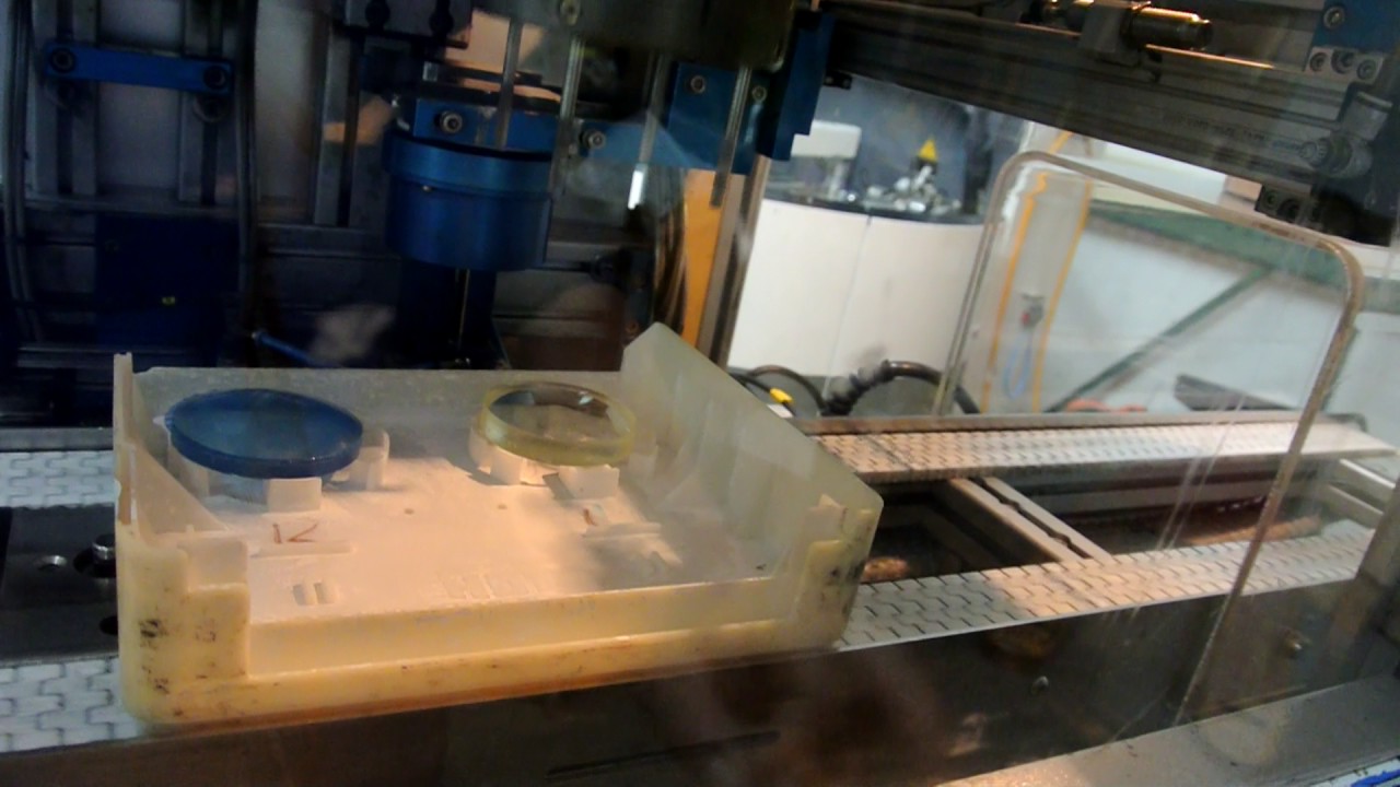 Used automatic Lens taper - Encintadora automatica - YouTube