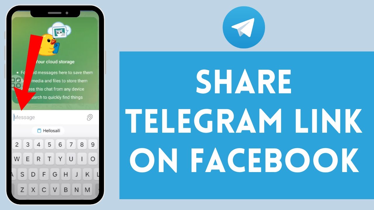 How to Share Telegram Link on Facebook 2024 | Telegram Link Share - YouTube