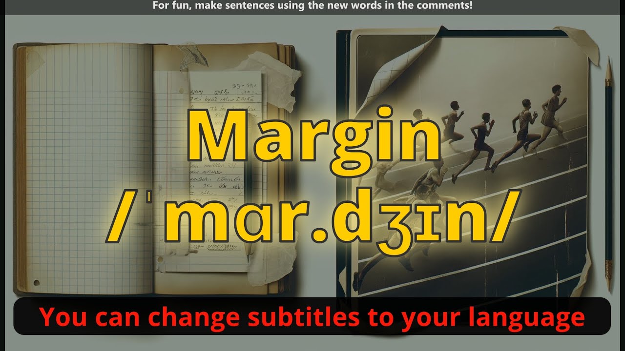 Margin meaning with 5 examples (2) - YouTube