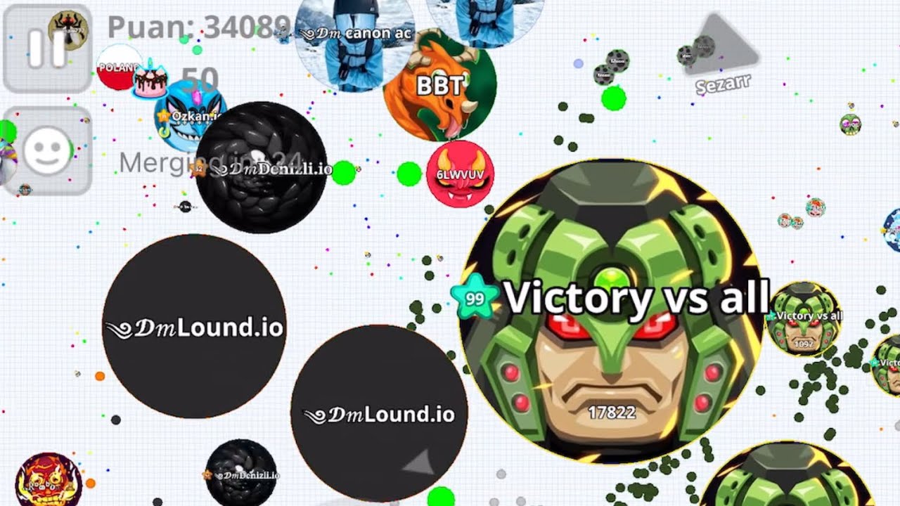 DUO VS CLAN😈😱(AGARİO MOBİLE) - YouTube