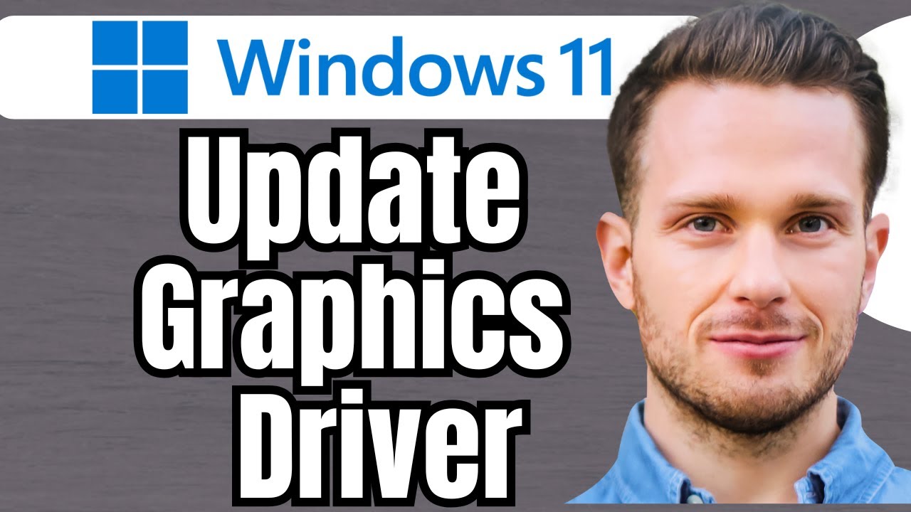 How To Update Graphics Driver Windows 11 - YouTube